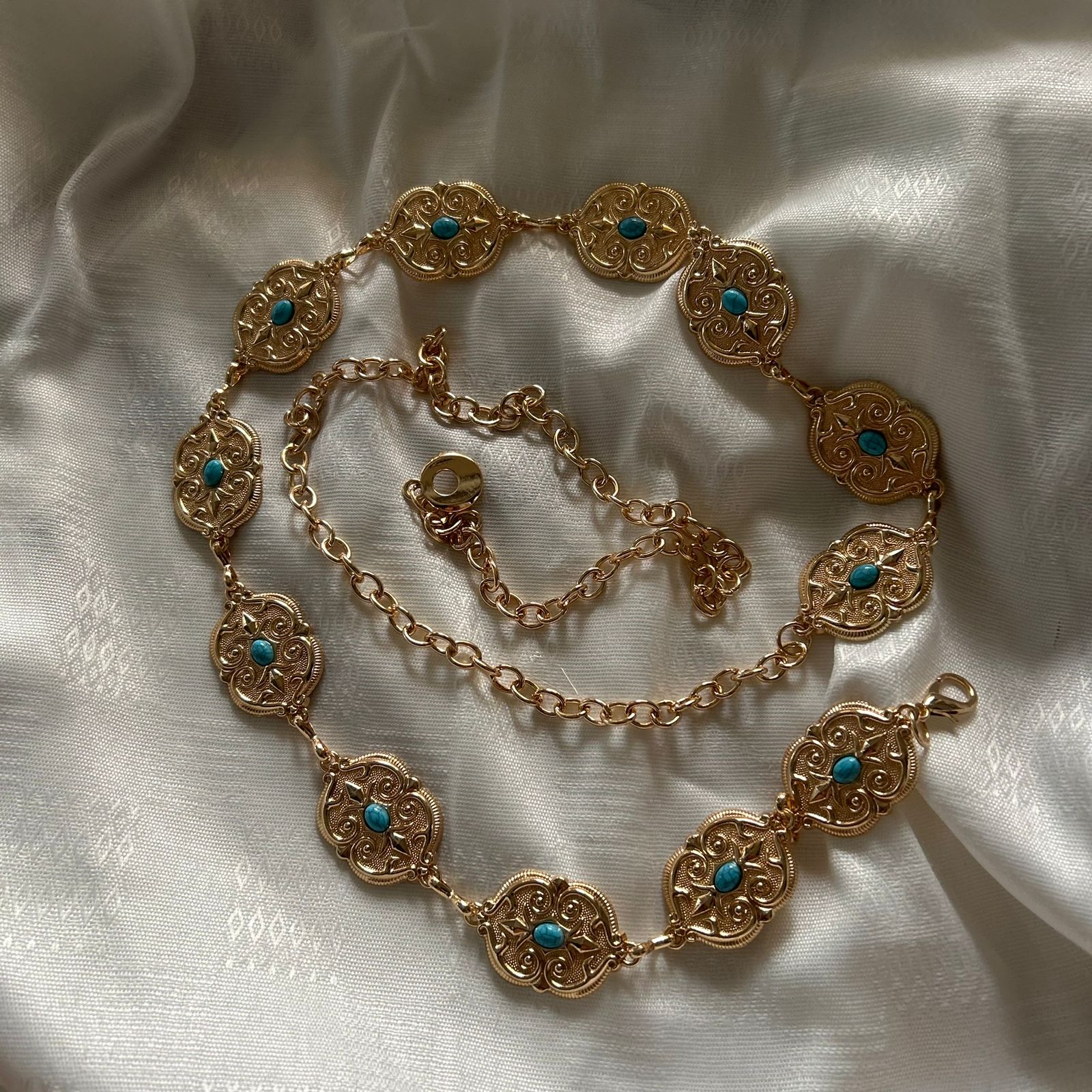 Bluestone Curvy Chain – NekoAngel